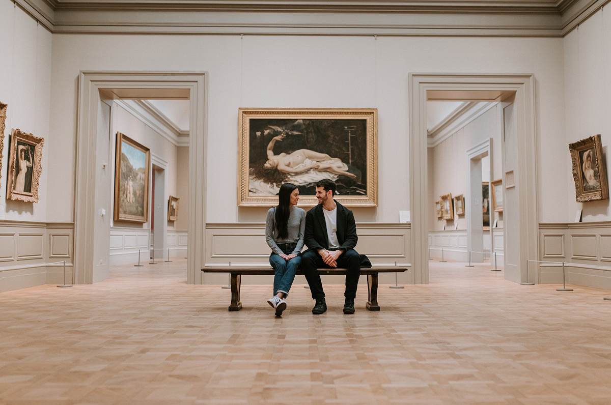 The Metropolitan Museum of Art Couple Session | Megan+Arthur - Anais Possamai Photography