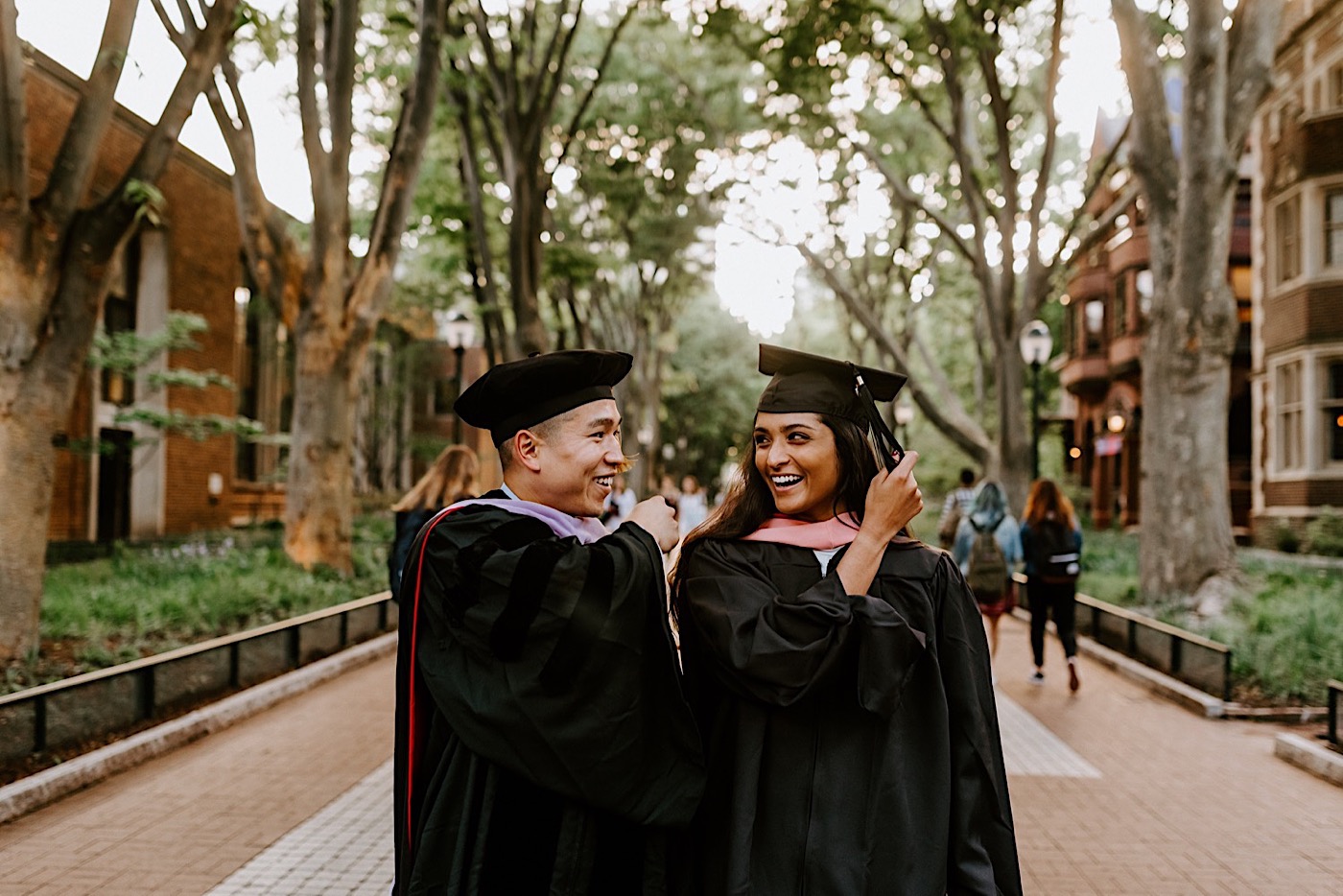 Graduation portrait University of Pennsylvania Philadelphia