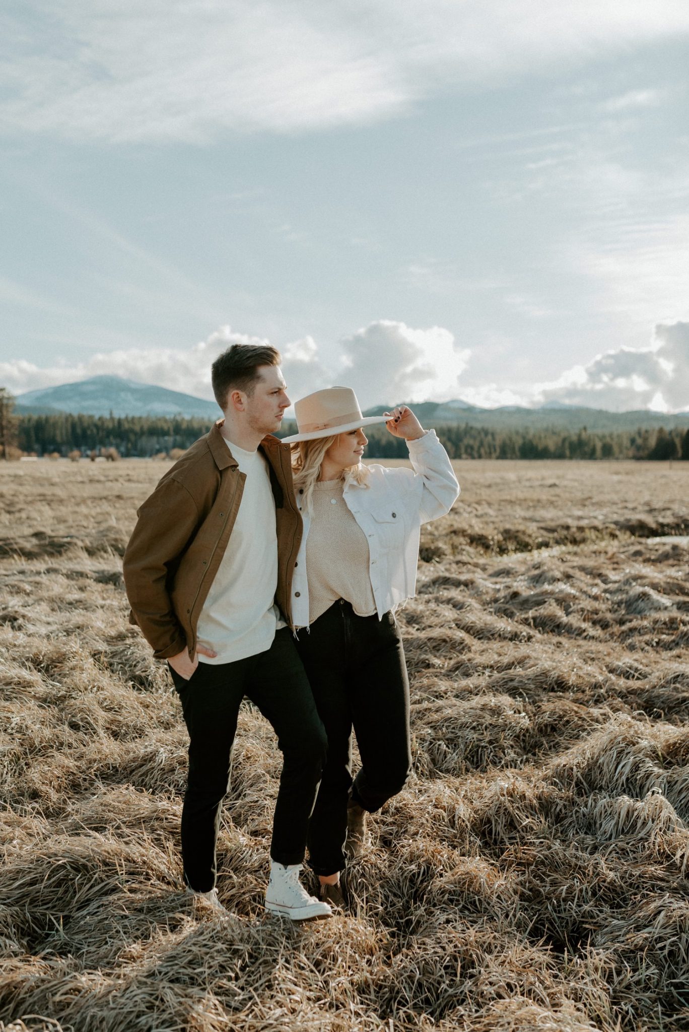 Black Butte Ranch Couple Session, Sisters Oregon