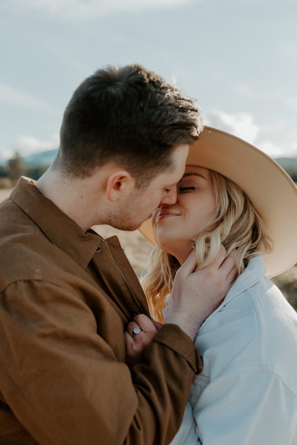 Black Butte Ranch Couple Session, Sisters Oregon