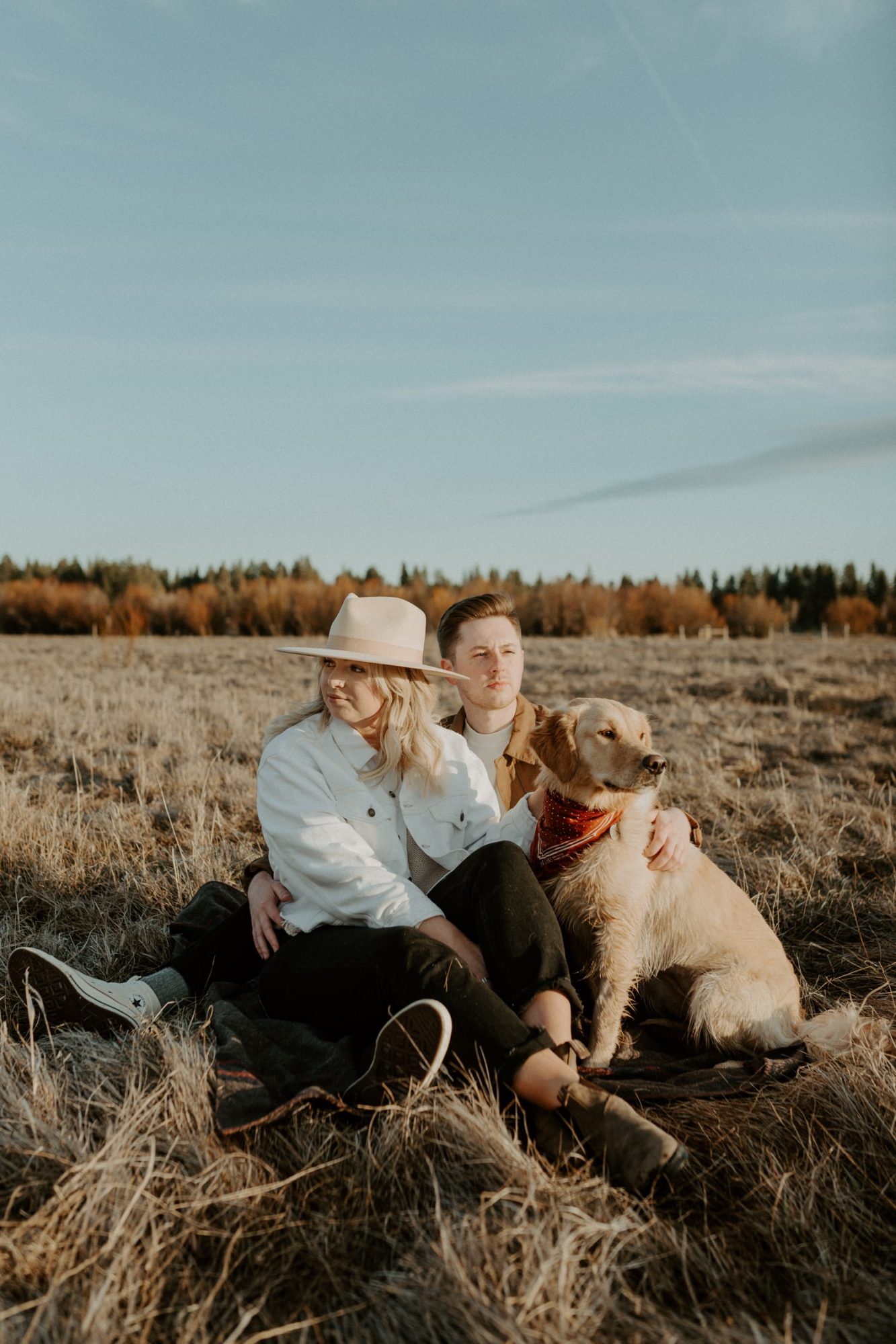 Black Butte Ranch Couple Session, Sisters Oregon