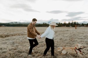Black Butte Ranch Couple Session, Sisters Oregon