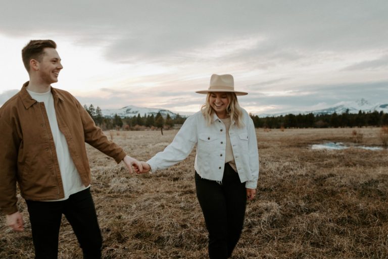Black Butte Ranch Couple Session, Sisters Oregon