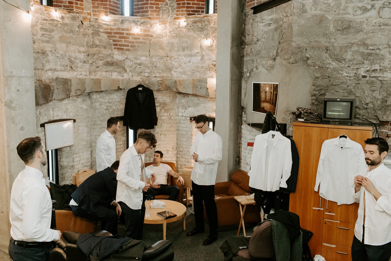 The Armory Portland Center Stage Wedding - Anais Possamai Photography